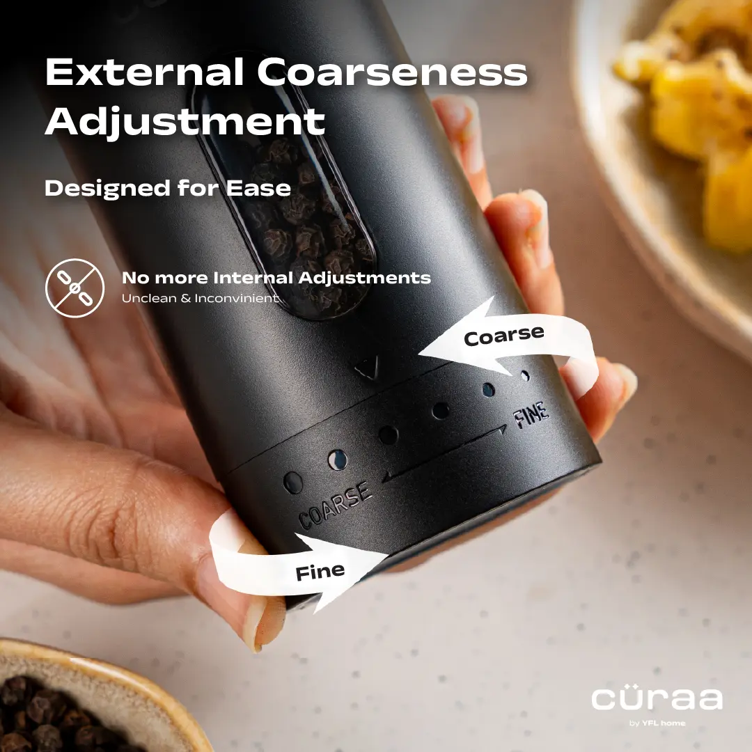 Cüraa Automatic Pepper Grinder