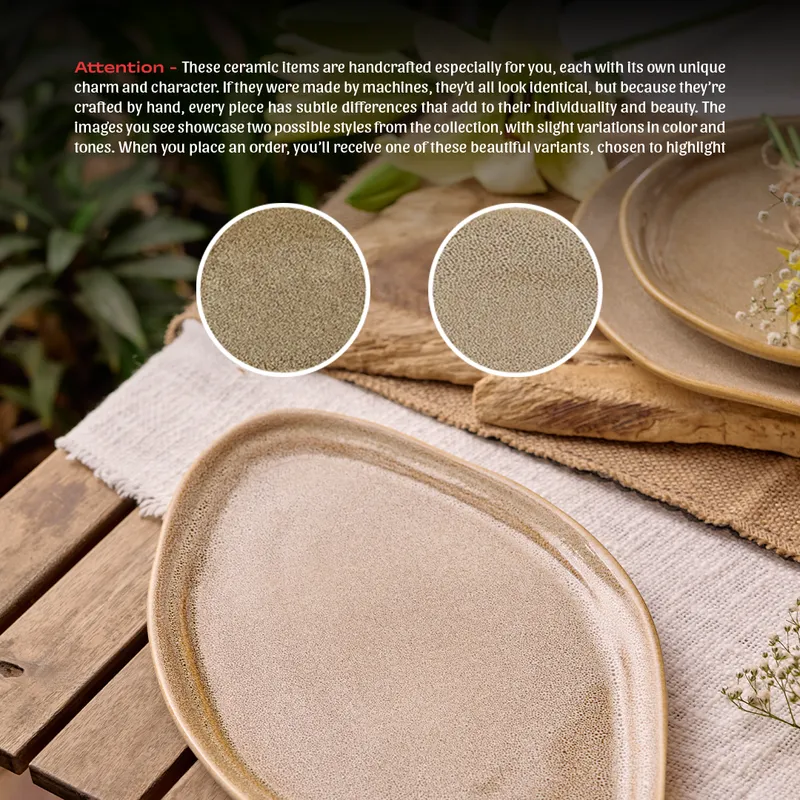 Rustic Facet and Flow Collection Platter